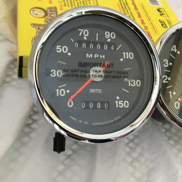 Smiths MPH Speedo Speedometer SSM 5007/00a 1000 Made in UK Triumph BSA ...