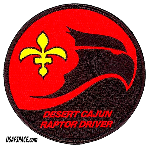 USAF 706th FIGHTER SQ -706 FS- DESERT CAJUN RAPTOR DRIVER -Nellis AFB ...