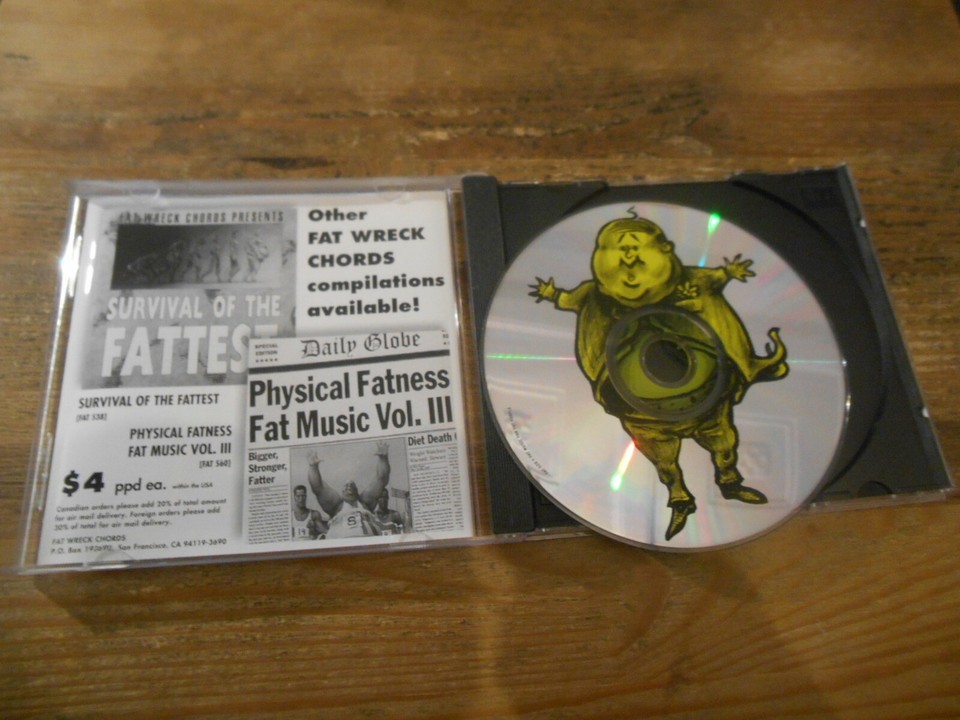 CD VA Fat Music For Fat People (14 Song) FAT WRECK CHORDS jc | eBay
