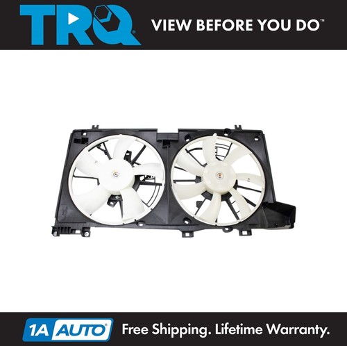 TRQ Engine Radiator Dual Cooling Fan Assembly for Subaru Legacy Outback ...