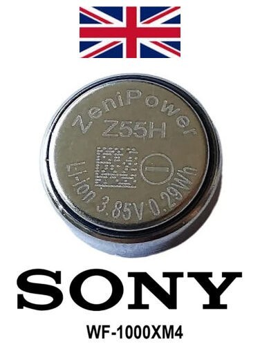 SONY WF-1000XM4 Battery - ZeniPower Z55H 3.85V 75mAh for sale online | eBay
