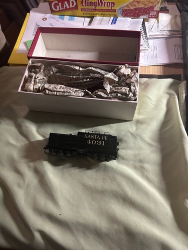 Unknown maker HO ATSF 6 axle oil tender #4031 Lot 27 | eBay