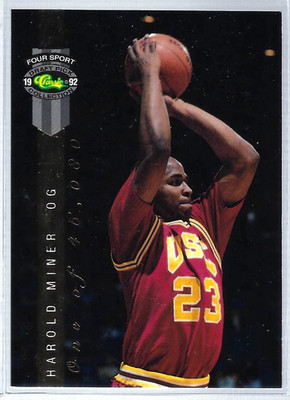 1992 Classic Four Sport Draft Pick Collection LPs /46080 Harold Miner ...