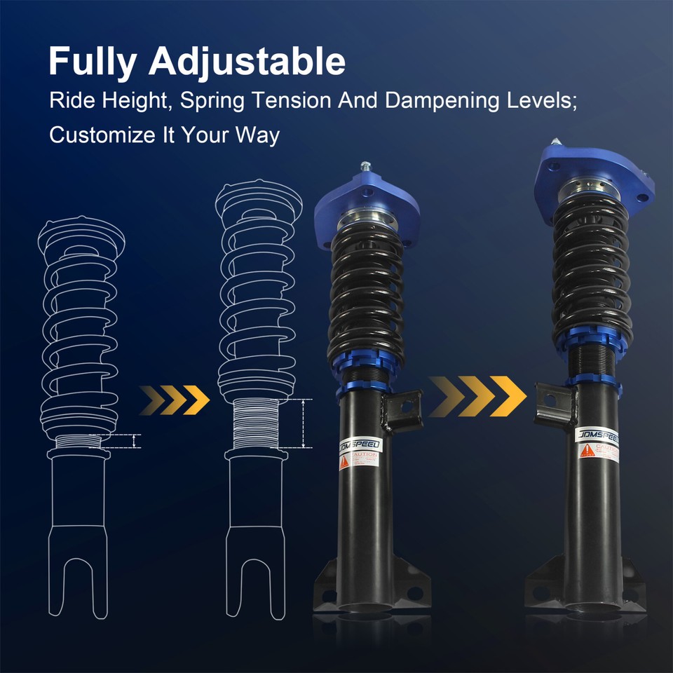 Coilovers Struts Shocks For 2008-2014 Mercedes-Benz C-Class W204 C200 ...