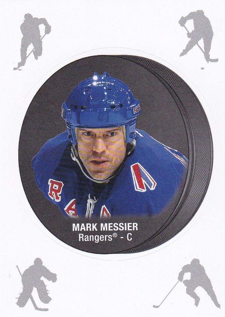 MARK MESSIER 2016-17 16-17 OPC O-PEE-CHEE PUCK STICKER REDEMPTION #20 ...