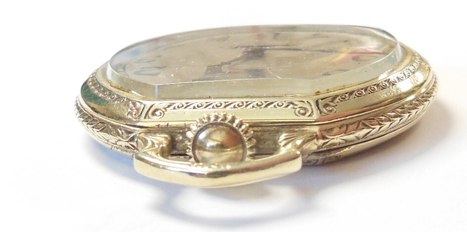 Hamilton Secometer 14K GF Pocket Watch 12 Size Presented to WW1 Veteran ...