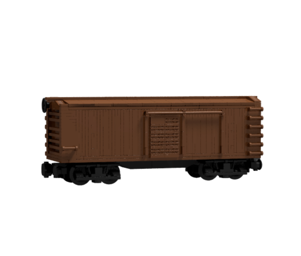 Custom LEGO Train 36' Boxcar XMp Class Reading RR MOC - PDF ...