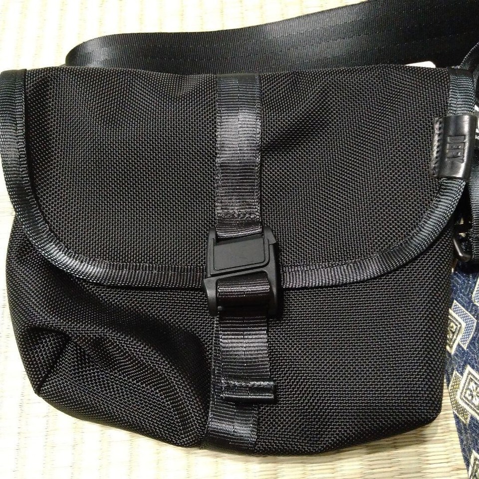 DEFY BAGS Shoulder Messenger Bag Pochette Purse Ballistic Nylon in ...