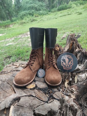 WW2 M43 American Buckle Combat Military Boot. US Army Boot, Boot, Men ...