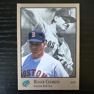 MLB Trading Card - Roger Clemens - Red Sox - 1992 Leaf Studio # 132 | eBay