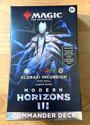 MTG Eldrazi Incursion Commander Precon Modern Horizons 3 UNPLAYED ...