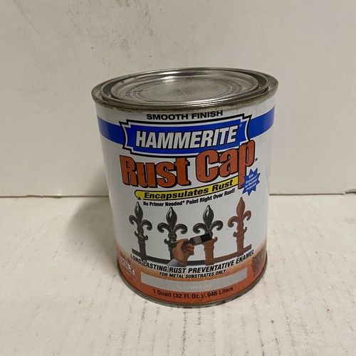 Hammerite Rust Cap Aluminum Smooth Finish Paint HTF | eBay