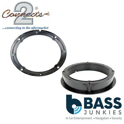 CT25VW01 6.5" Car Front Rear Speaker Adapters For VW Volkswagen Polo ...