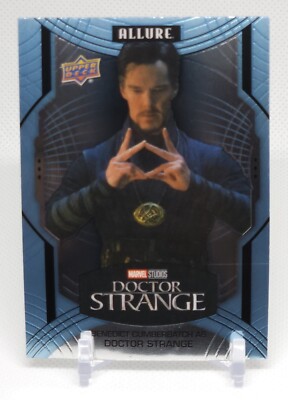 2022 UD Marvel Allure #143 Benedict Cumberbatch as Doctor Strange Blue ...