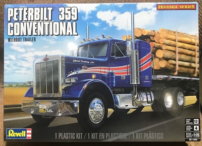 Peterbilt 359 Conventional Without Trailer Revell 1/25 Scale Plastic ...