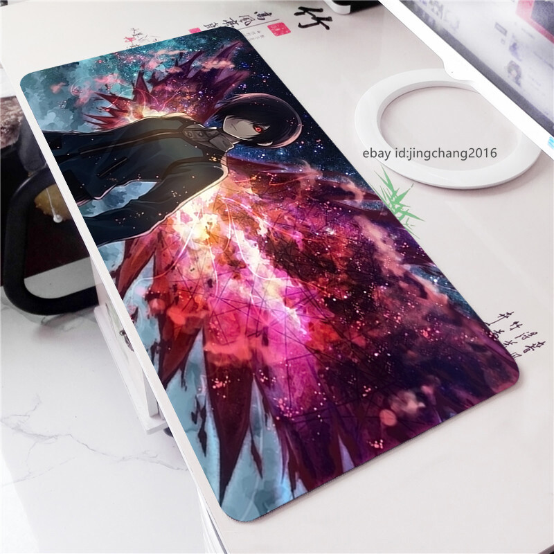New Anime Tokyo Ghoul kirishima touka Large Mouse Pad Desk Game Play ...