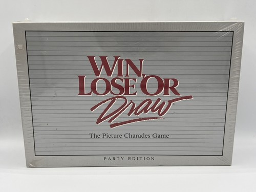 VINTAGE WIN LOSE OR DRAW BOARD GAME 4710**MILTON BRADLEY**1987**BRAND ...