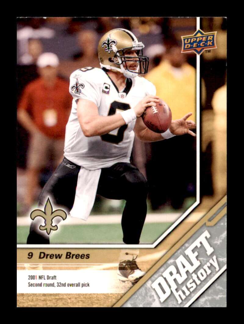 2009 Upper Deck Draft Edition Drew Brees #153 New Orleans Saints | eBay
