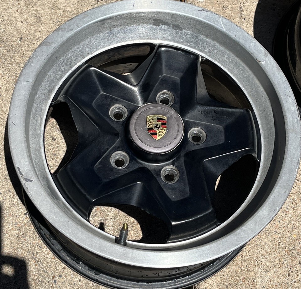 OEM Porsche 911 944 15x7 Cookie Cutter Wheels and Center Caps | eBay