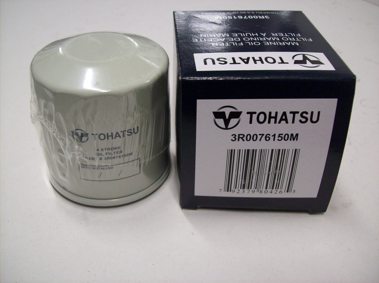 Tohatsu Oil Filter 3R0076150M MFS9.9-MFS115 20hp 40hp 60hp Outboard ...