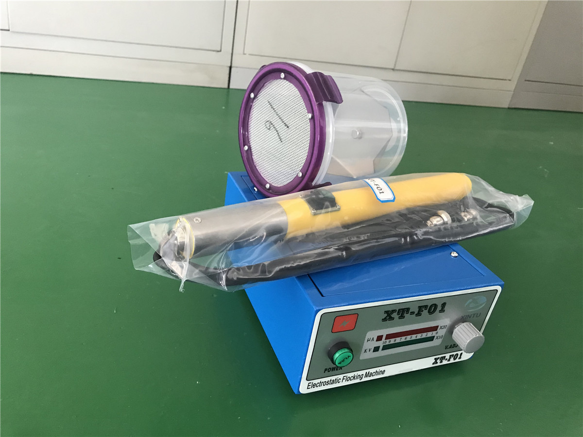 electrostatic flocking machine 110V 60Hz / 220-240V 50Hz Round flocking ...
