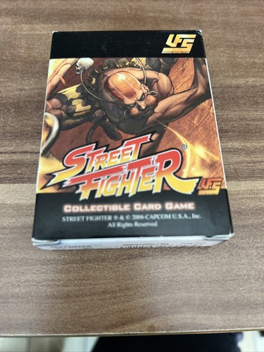 Street Fighter UFS CCG Dhalsim Starter Deck Universal Fighting System ...