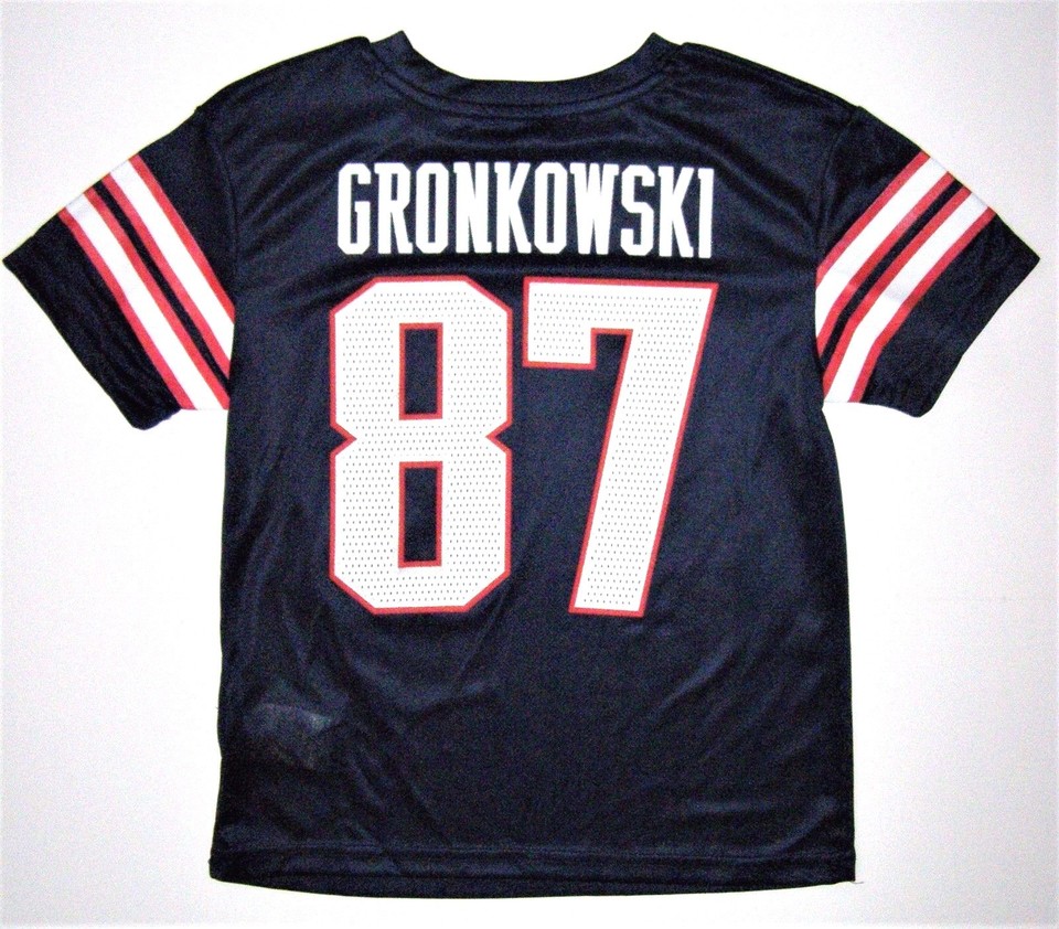 NFL New England Patriots Rob Gronkowski #87 Kids Size 5/6 Synthetic ...