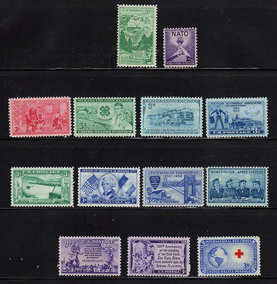 1952 Commemorative Year set (13 Stamps) - MNH | eBay