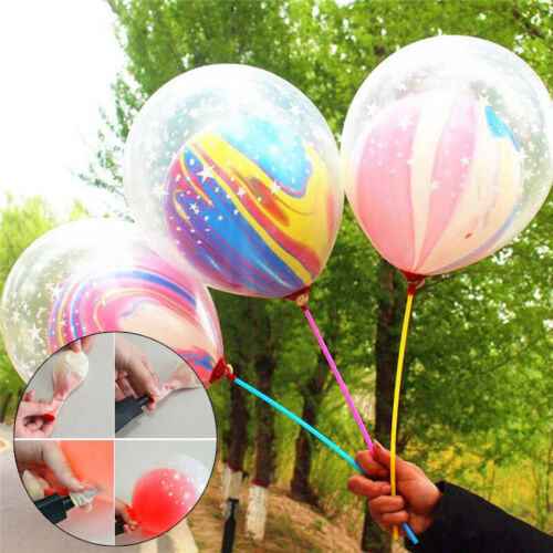 Supplies 12 Party Birthday Wedding 10Pcs Double Ballon Layer Agate ...