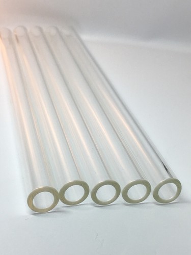 12” Long 5 Piece 12 mm OD 8 ID Glass Pyrex Blowing Tubes 2 mm Thick ...
