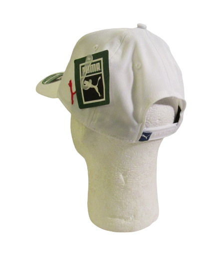 NWT PUMA USA Flag Raised Embroidered Snapback Hat Cap OS White | eBay