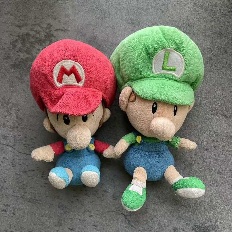 Super Mario Collection of 12 Stuffed Plush Toys Used Nintendo ...