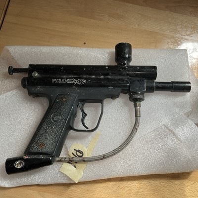 PMI Piranha Paintball Gun Black - Untested | eBay