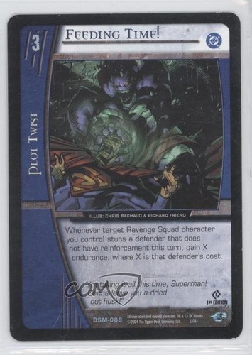 2004 VS System DC Superman - Man of Steel 1st Edition Feeding Time! # ...