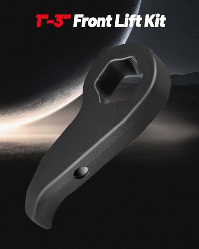 1-3" Torsion Bar Keys with Shock Extenders Brackets Compatible with ...