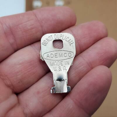 Ademco Keyswitch Key 507-218 Formed Key High Security USA Made NOS | eBay
