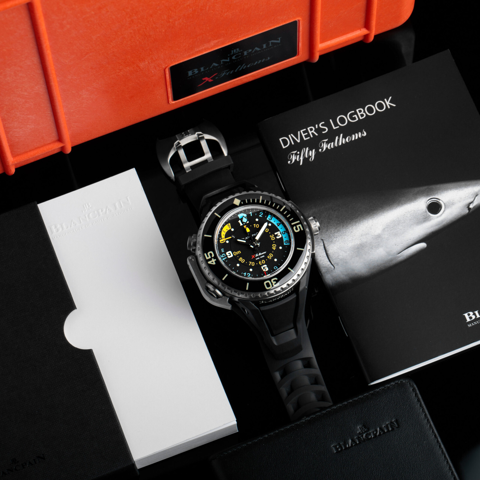 Blancpain Fifty Fathoms X Fathoms Titanium Limited Edition 5018-1230 ...