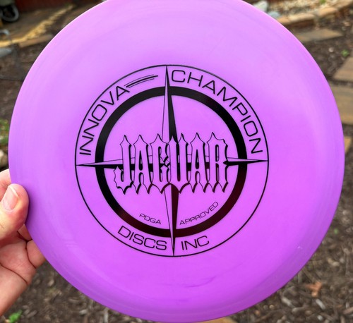Disc Golf Innova Jaguar 195G Historic New Purple Ontario Tooling Patent ...