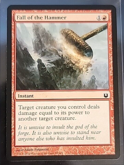MTG Fall of the Hammer Born of the Gods 93/165 Regular Common | eBay