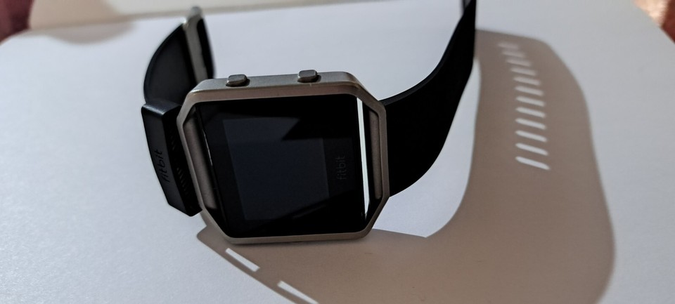 Fitbit Blaze Activity Trackers Fitness Smart Watch Black FB502 for Man ...