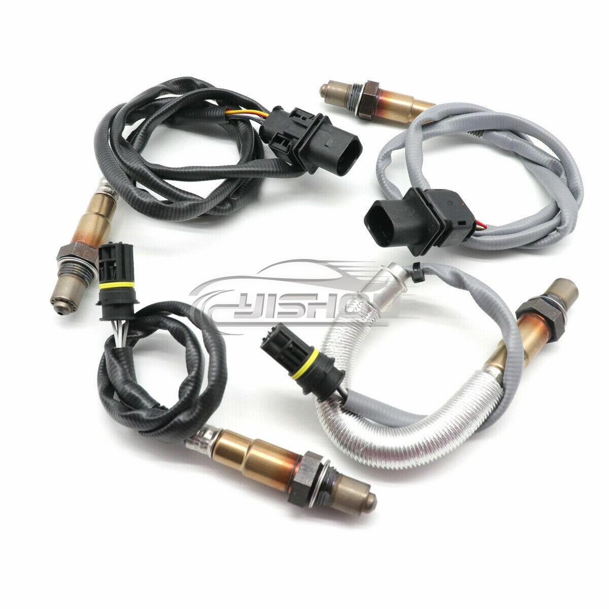 4PCS Up+Downstream Oxygen Sensor For BMW E82 E90 E91 128i 328i 328i ...