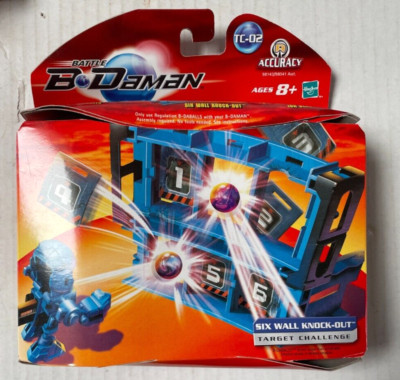 Battle B-Daman Six Wall Knock-Out Target Challenge TC-02 Zero System ...