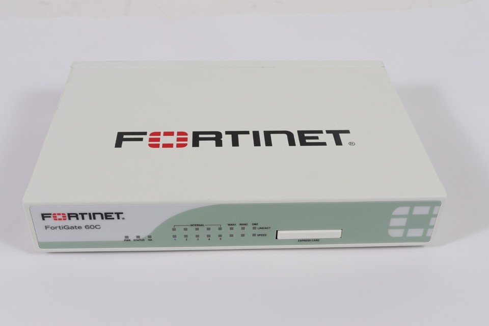 Fortinet FortiGate 60C FG-60C Router Firewall Security Appliance ...