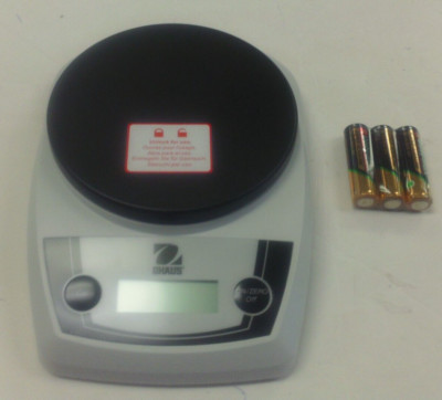 OHAUS CL5000 PORTABLE DIGITAL SCALE WEIGHS TO 5000 GRAM 2 GRAM LOWEST ...