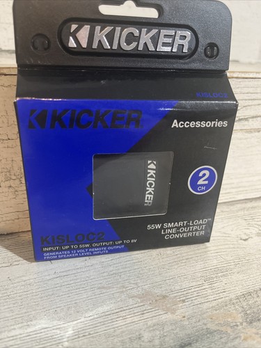 KICKER 46KISLOC2 Stereo Line-Output Converter (with remote turn-on wire ...
