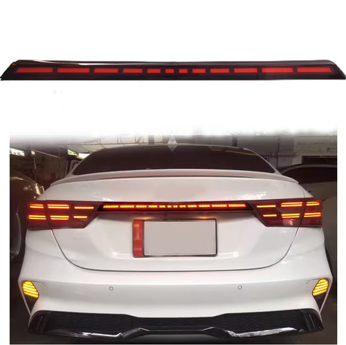 For Kia Forte 2020-2022 GT style Rear trunk LED tail door light brake ...