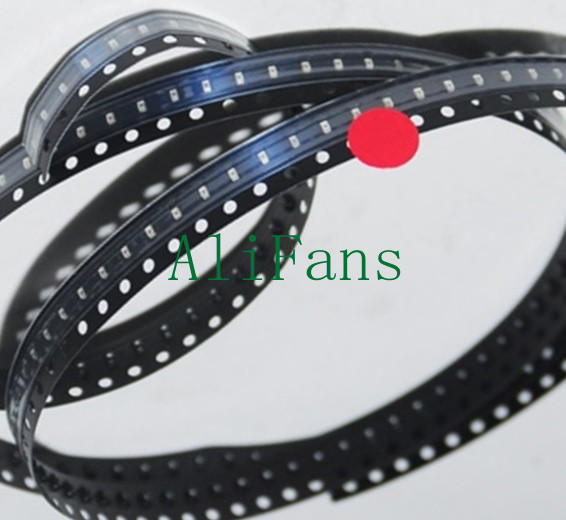 100Pcs SMD SMT 0603 Series LED Super Ultra Bright Red Color Light DIY ...