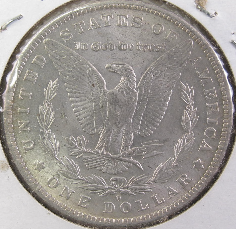 US Mint 1884 O Morgan 90% Silver Dollar $1 Coin MS UNC. NO RESERVE ...