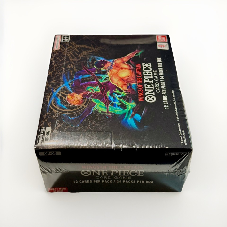 One Piece OP06 Wings Of The Captain Booster Box Sealed English | eBay