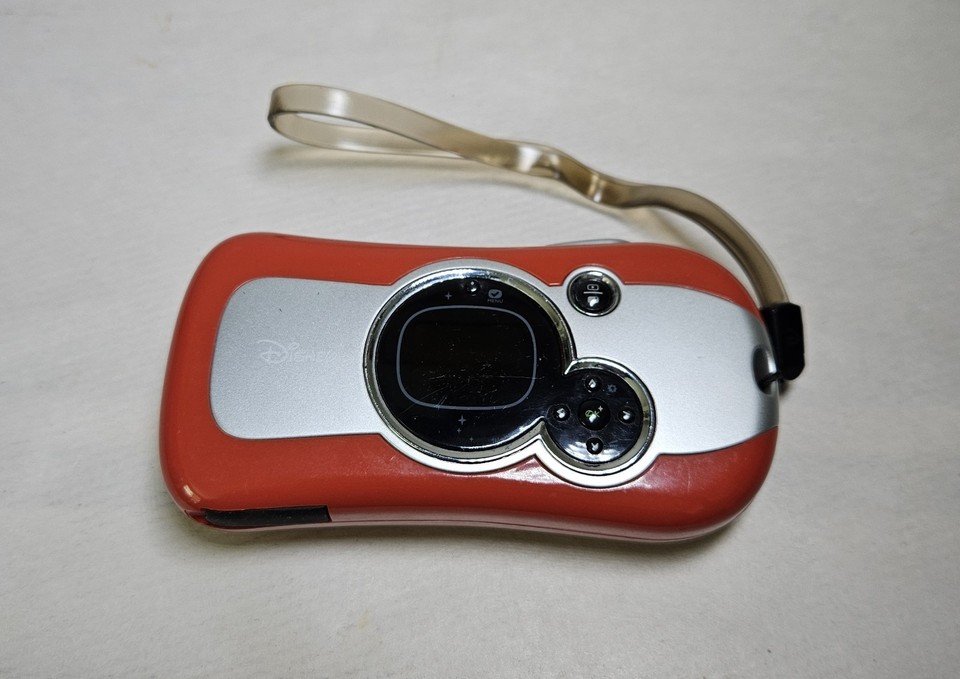 Disney Pixar Cars Children's 2.1MP Digital Camera Red *Untested* As-is ...